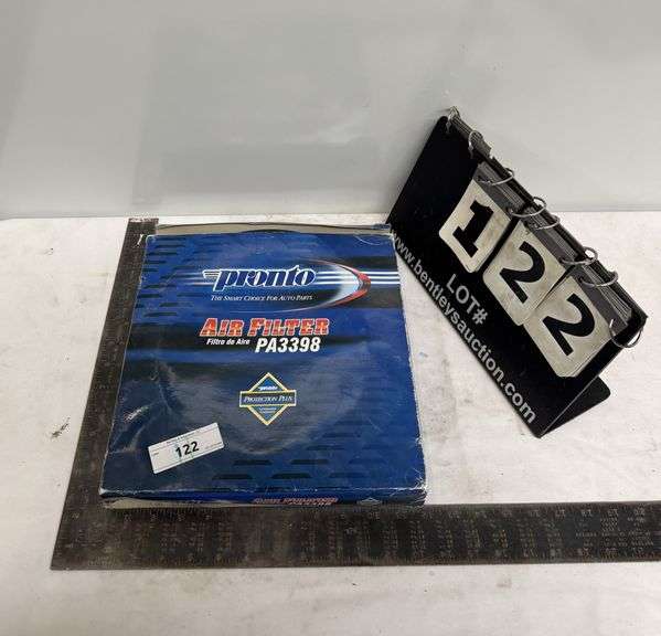 PRONTO AIR FILTER PA3398 - Bentley & Associates, LLC