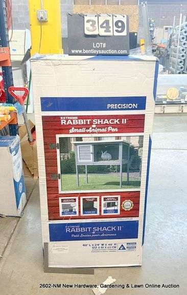 RABBIT SHACK II SMALL ANIMAL PEN - Bentley & Associates, LLC