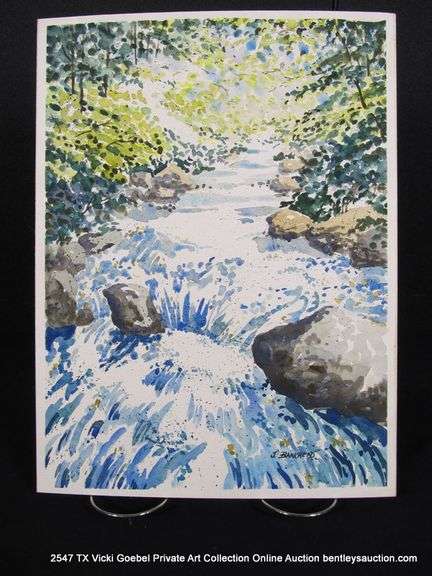 RIVER STREAM BREAKING ON ROCKS - Bentley & Associates, LLC