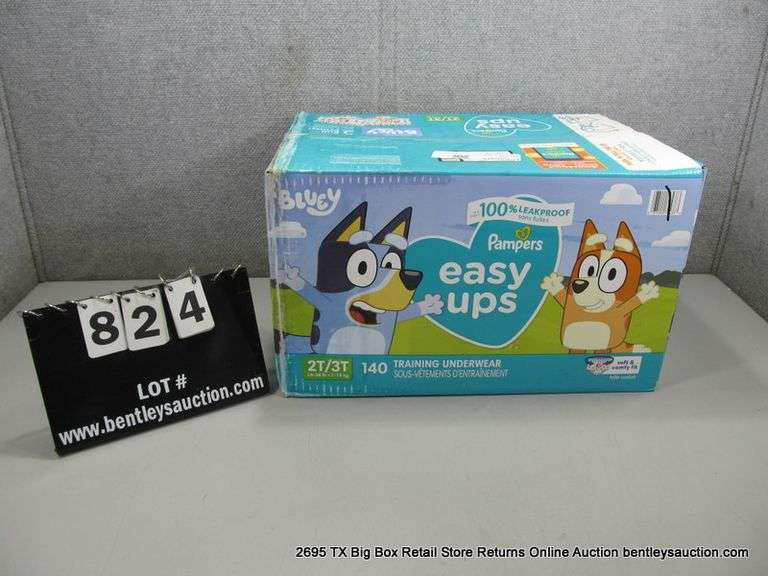 BLUEY PAMPERS EASY UPS 2T/3T TRAINING UNDERWEAR - Bentley & Associates, LLC