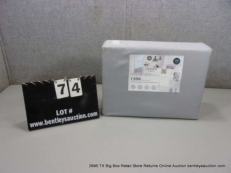 COLOR SENSE 1200 THREAD COUNT 6 PC SHEET SET - KING - Bentley ...