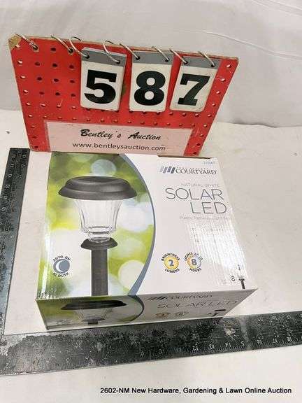 FOUR SEASONS COURTYARD NATURAL WHITE SOLAR LED PATHWAY LIGHT - SET OF 8 ...