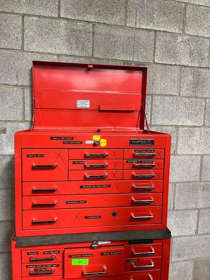 MATCO RED METAL TOOL BOX - Bentley & Associates, LLC