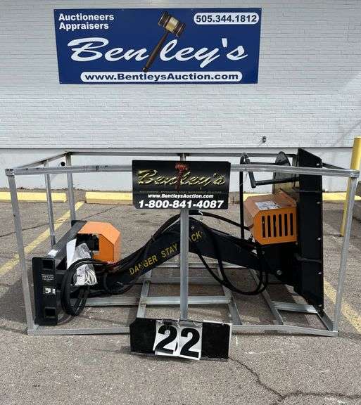 NEW LANDHONOR SKID STEER ARTICULATING BRUSH CUTTER MODEL: ABC-13-125A ...