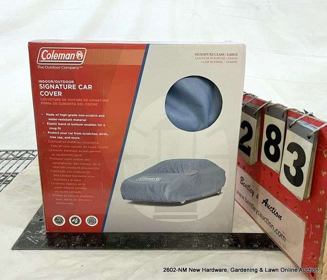 COLEMAN INDOOR/OUTDOOR SIGNATURE CAR COVER - Bentley & Associates, LLC
