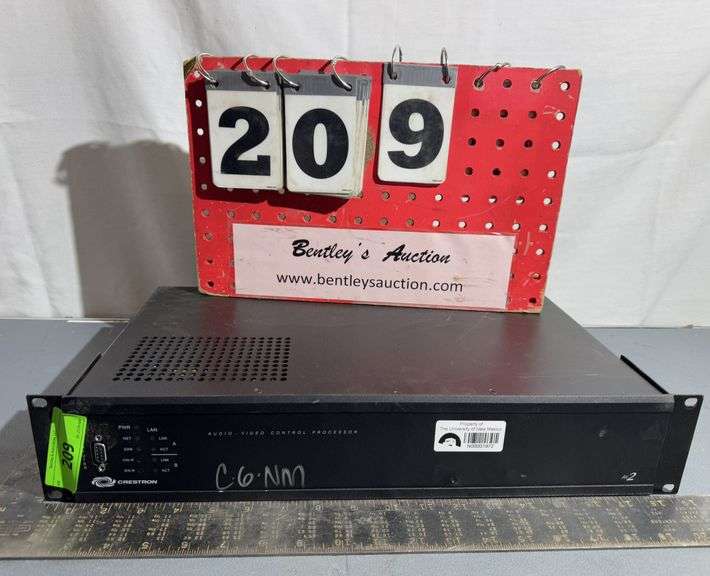 CRESTRON AV2 AUDIO-VIDEO CONTROL PROCESSOR - Bentley & Associates, LLC