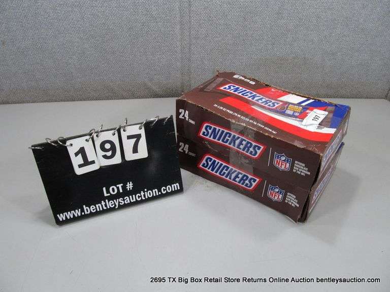SNICKERS BARS - ONE BOX PARTIAL - Bentley & Associates, LLC