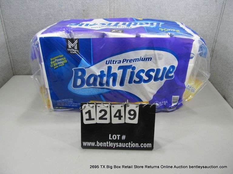 MM ULTRA PREMIUM BATH TISSUE - 45 LARGE ROLLS - Bentley & Associates, LLC