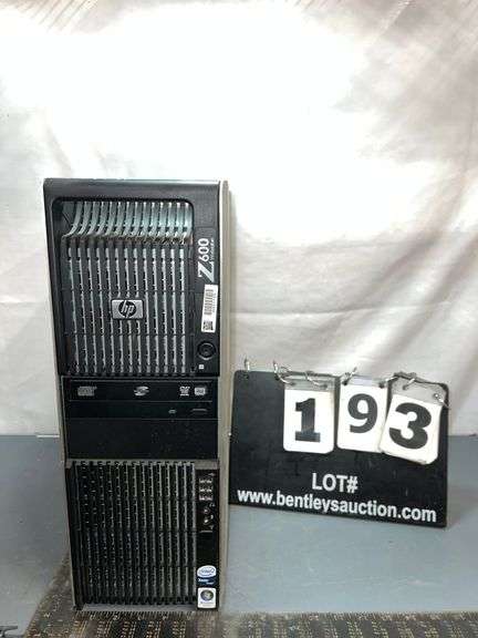 HP 2600 WORKSTATION DESKTOP PC - Bentley & Associates, LLC
