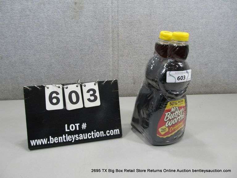 2 PACK MRS BUTTERWORTH'S ORIGINAL SYRUP - Bentley & Associates, LLC