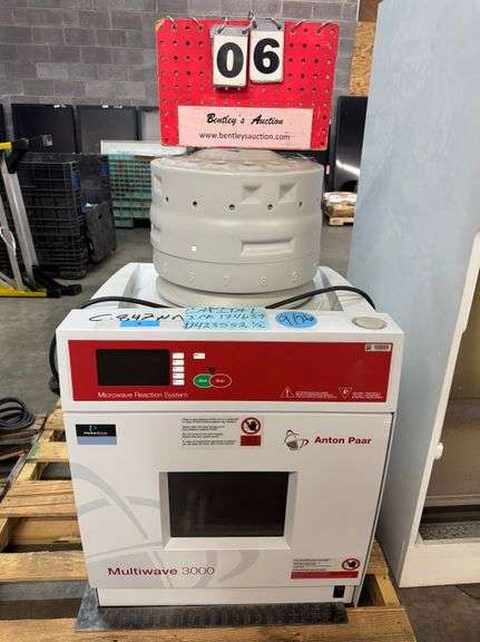 ANTON PAAR/PERKIN ELMER MULTIWAVE 3000 MICROWAVE REACTION SYSTEM ...