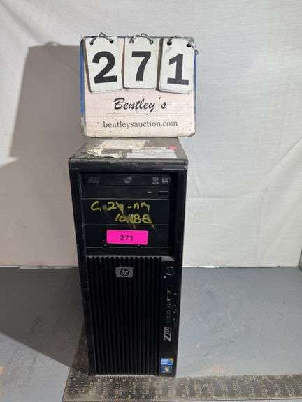 HP 2200 WORKSTATION TOWER - Bentley & Associates, LLC