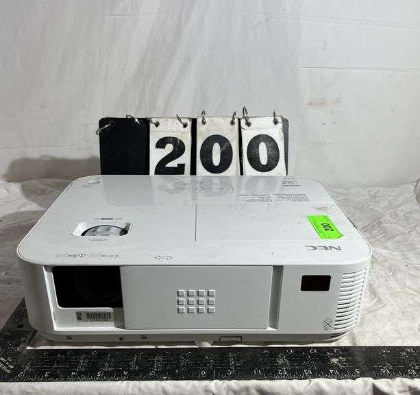NEC NP-M403H PROJECTOR - Bentley & Associates, LLC