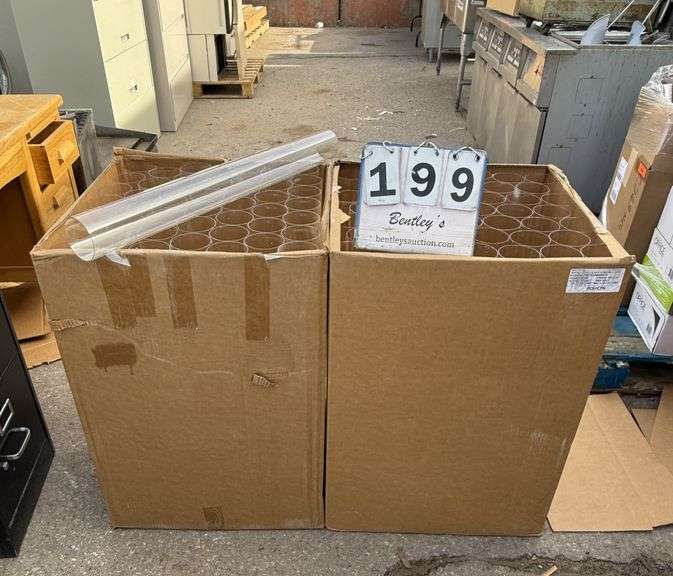 BOX: POLYCARBONATE TUBES - CLEAR, 30-1/2", 46 PIECES, #042517 (2X MONEY ...