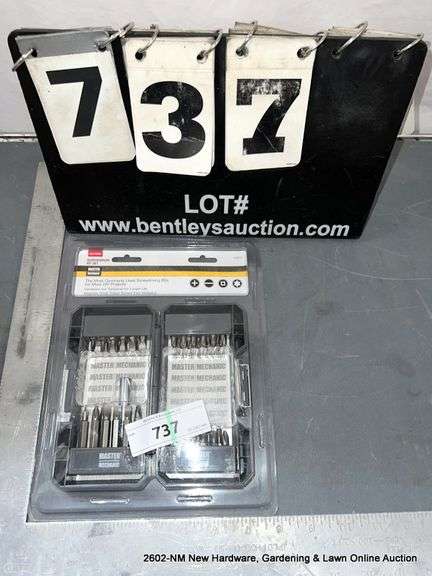MASTER MECHANIC 40 PIECE SCREWDRIVER BIT SET - Bentley & Associates, LLC