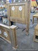 ROUGH CUT CRAFT MADE TEXAS THEMED OVERSIZED TWIN/FULL HEADBOARD ...