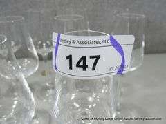 LOT: 11 SHERRY STEM GLASSES - Bentley & Associates, LLC