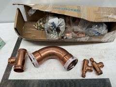 BOX: ASSORTED COPPER FITTINGS - Bentley & Associates, LLC