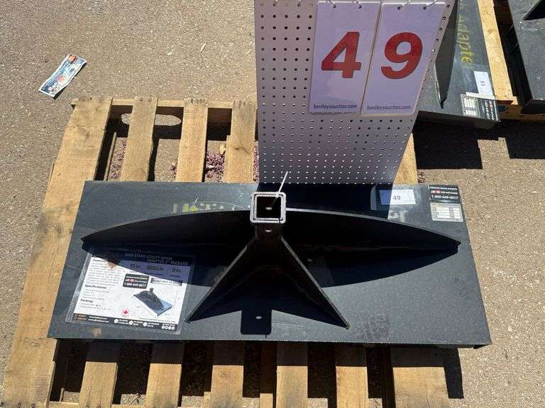 2024 LANDHONOR SKID STEER UTILITY HITCH ADAPTER MODEL: UHA-16-3000G, S ...