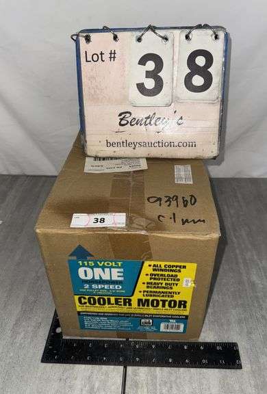 DIAL MFG. INC 2395 115 VOLT, 1 PHASE EVAPORATIVE COOLER MOTOR - Bentley ...