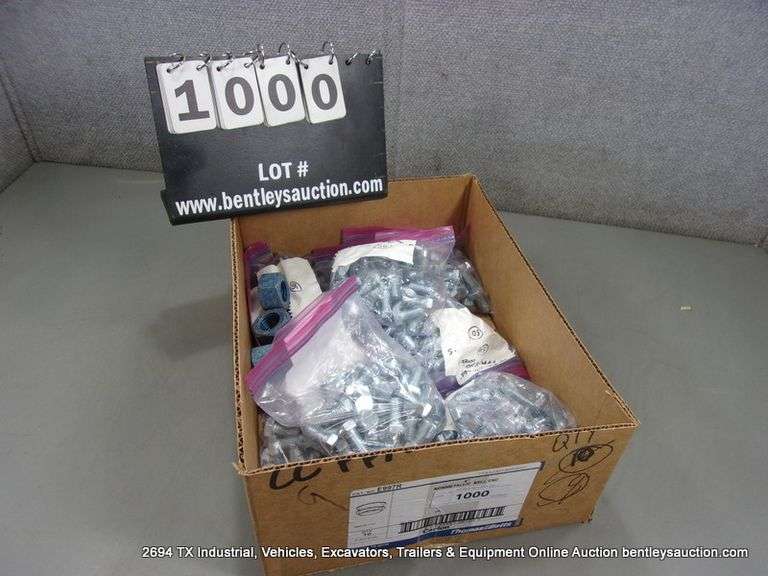 BOX: MISC BOLTS & ELECTRICAL COVERS - Bentley & Associates, LLC