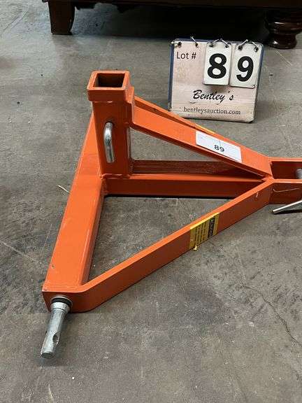 LANDHONOR 3-POINT HITCH, 2" RECEIVER HITCH - Bentley & Associates, LLC