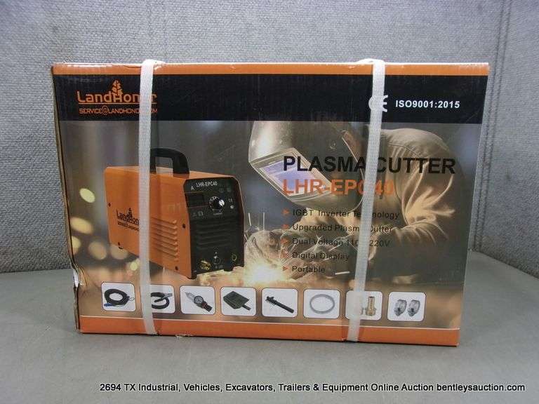 LANDHONOR PLASMA CUTTER LHR-EPC40 - Bentley & Associates, LLC