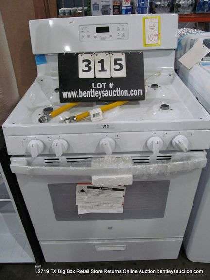 GE 30" GAS RANGE - WHITE - Bentley & Associates, LLC