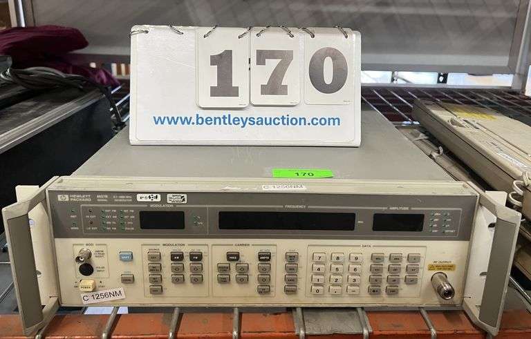 HP 8657B SIGNAL GENERATOR - Bentley & Associates, LLC