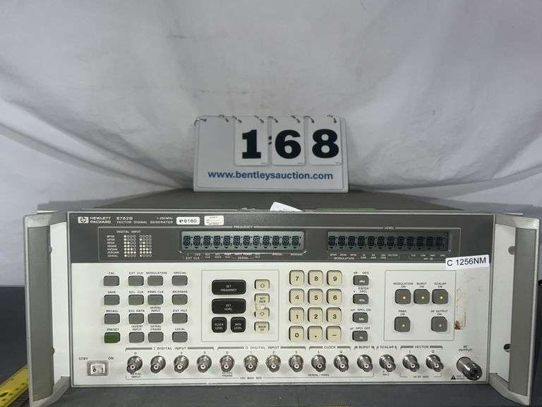 HP 8782B VECTOR SIGNAL GENERATOR - Bentley & Associates, LLC