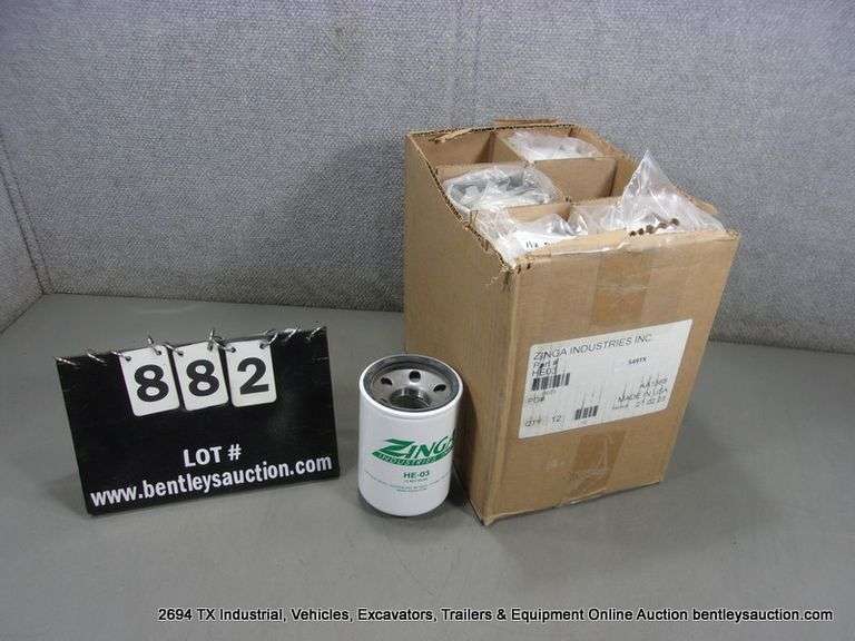 ZINGA HE-03 OIL FILTER (11X MONEY) - Bentley & Associates, LLC