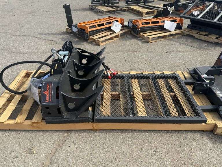 2024 LANDHONOR FORESTRY WINCH MODEL: DGB-14-84D, S/N: HL-00086, 15000 LB WINCH RAED PULL ...