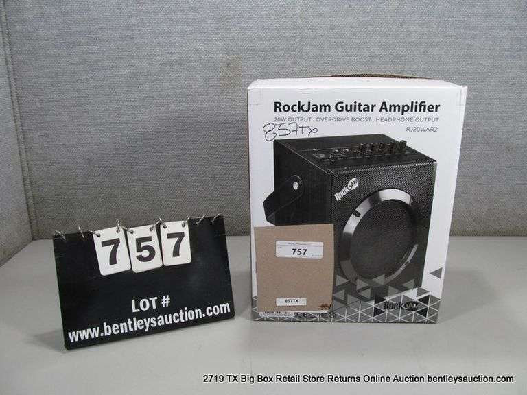ROCK JAM GUITAR AMPLIFIER - Bentley & Associates, LLC