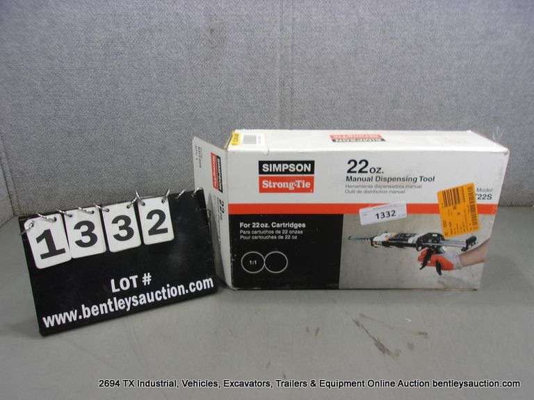 SIMPSON STRING-TIE 20 OZ MANUAL DISPENSING TOOL - Bentley & Associates, LLC