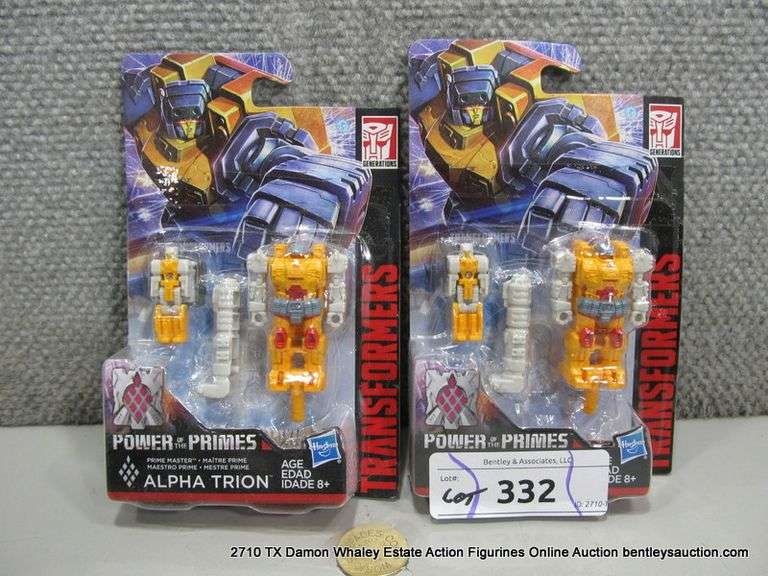LOT 2: HASBRO TRANSFORMER ACTION FIGURE, ALPHA TRIO - Bentley ...