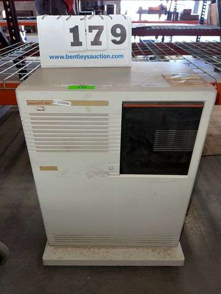 DIGITAL 3400 MICROVAX CABINET - Bentley & Associates, LLC