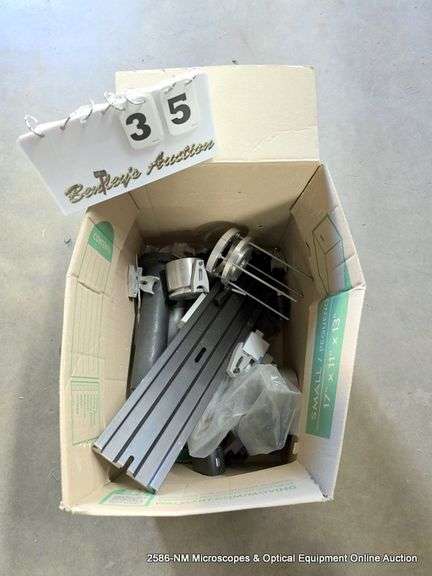 BOX: ASSORTED OPTICAL ACCESSORIES - Bentley & Associates, LLC