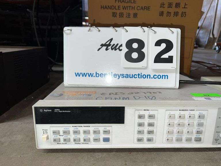 AGILENT 3458A DIGITAL MULTIMETER - Bentley & Associates, LLC