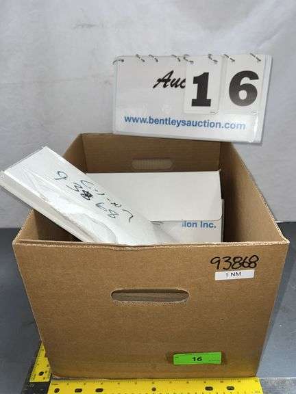 BOX: ASSORTED CABLE, CONNECTORS - Bentley & Associates, LLC