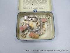 VINTAGE SUCRETS THROAT LOZENGE BOX - ASSORTED SILVER & GOLD TEETH, 14KT ...