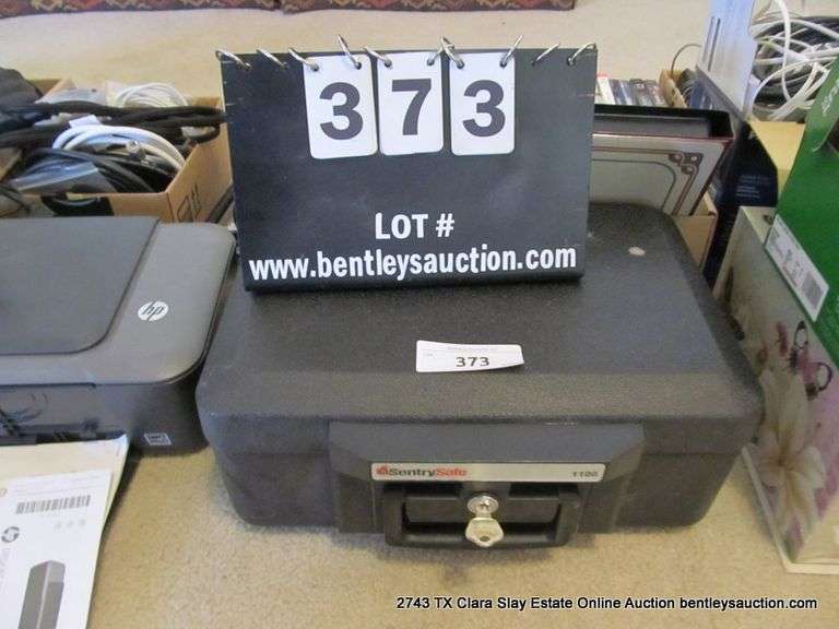 SMALL PERSONAL SENTRY SAFE - MODEL 1100 - Bentley & Associates, LLC