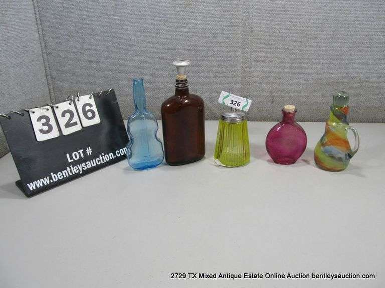 LOT: GLASS BOTTLES - Bentley & Associates, LLC