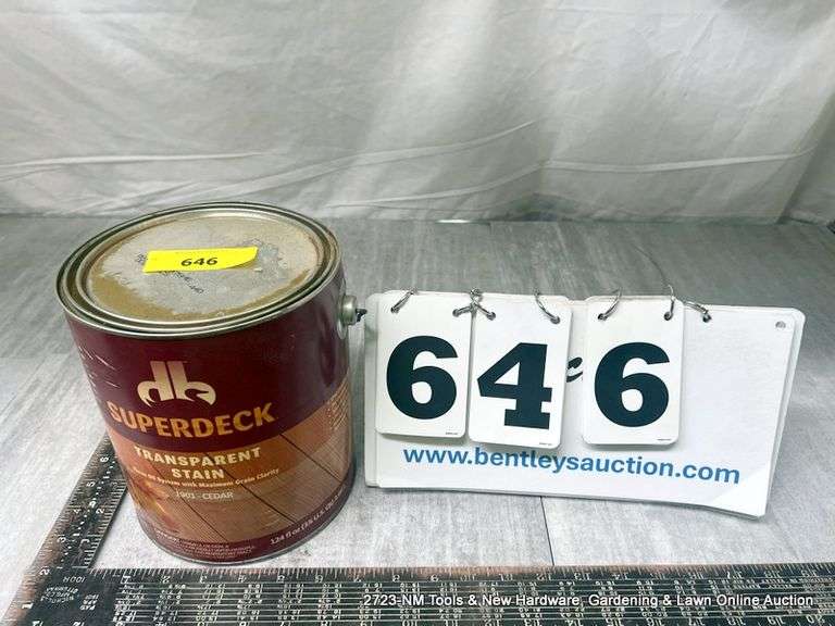 DB SUPERDECK TRANSPARENT STAIN, 1 GALLON - Bentley & Associates, LLC