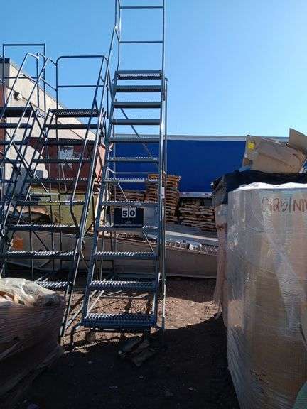 COTTERMAN 12' DOUBLE WORK PLATFORM LADDER - Bentley & Associates, LLC