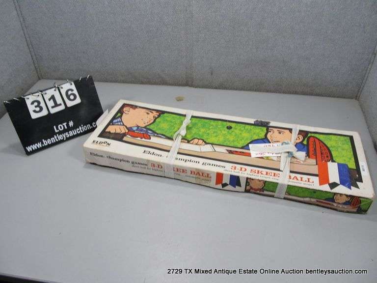 1966 ELDON 3-D SKEE BALL GAME - Bentley & Associates, LLC