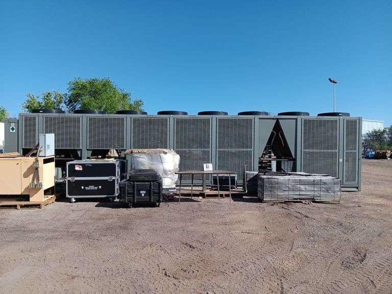 TRANE ASCEND AIR COOLED CHILLER INDUSTRIAL AIR CONDITIONER *AS IS-WHERE ...