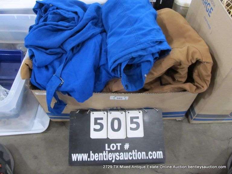 BOX: BIB OVERALLS, SIZE: LARGE - Bentley & Associates, LLC