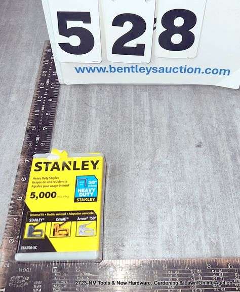 STANLEY 3/8" HEAVY DUTY STAPLES - Bentley & Associates, LLC