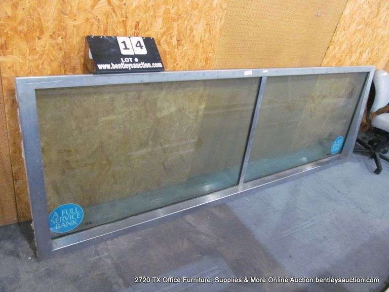 LAMINATED GLASS WINDOW 122 1/4" X 40" - Bentley & Associates, LLC