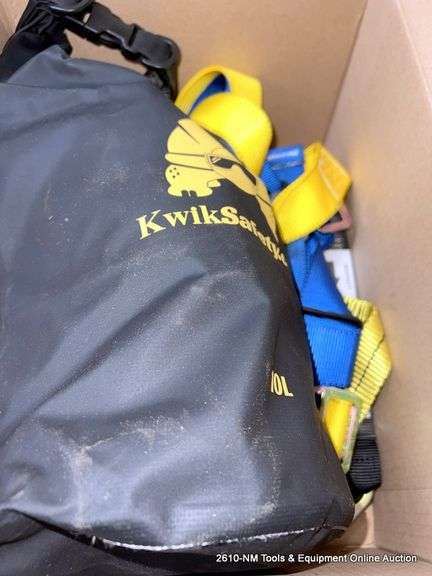 BOX: ASSORTED SAFETY HARNESS HARDWARE - Bentley & Associates, LLC